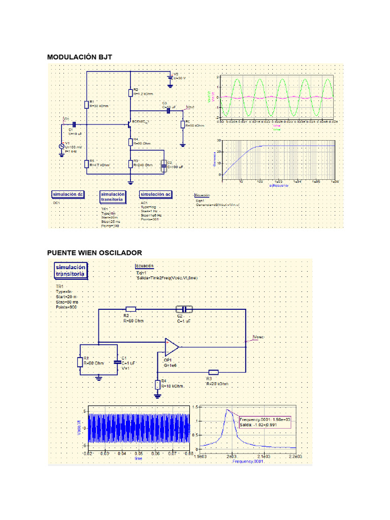 UT1_T2_SimuladorOsciladorAmplificador - Isaac Sáez | PDF