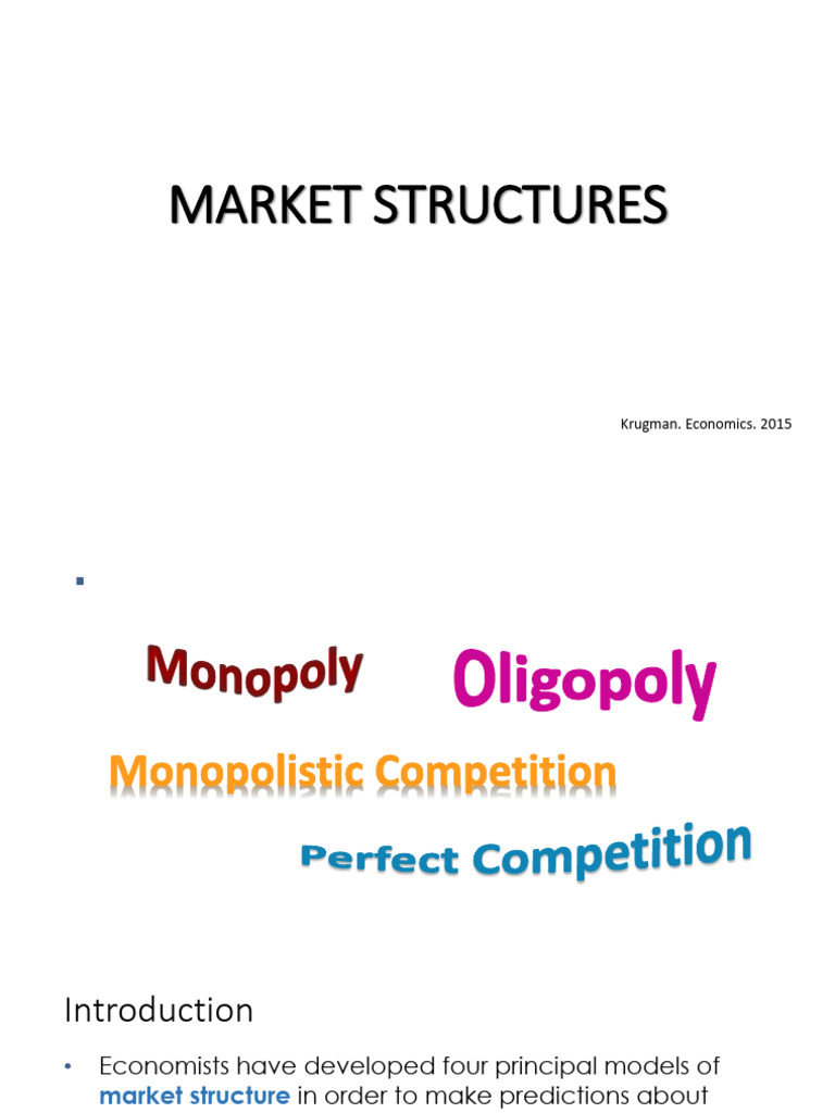 7_Market_Structures | PDF | Monopoly | Oligopoly