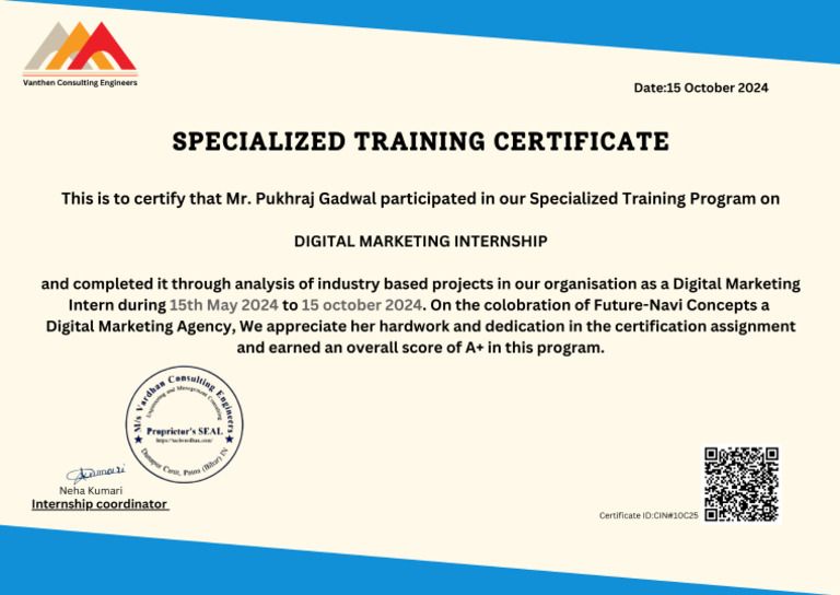 Specialized Training Certificate - 20250115 - 194357 - 0000 | PDF