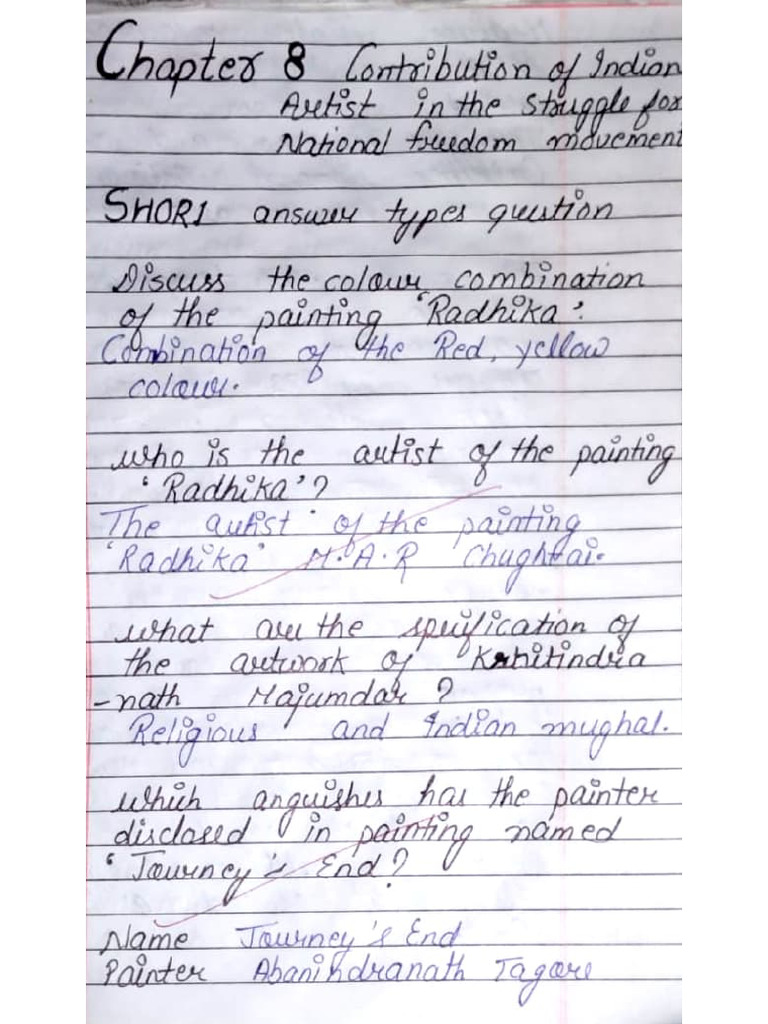 12th Class Chapter 8 Question Answer | PDF