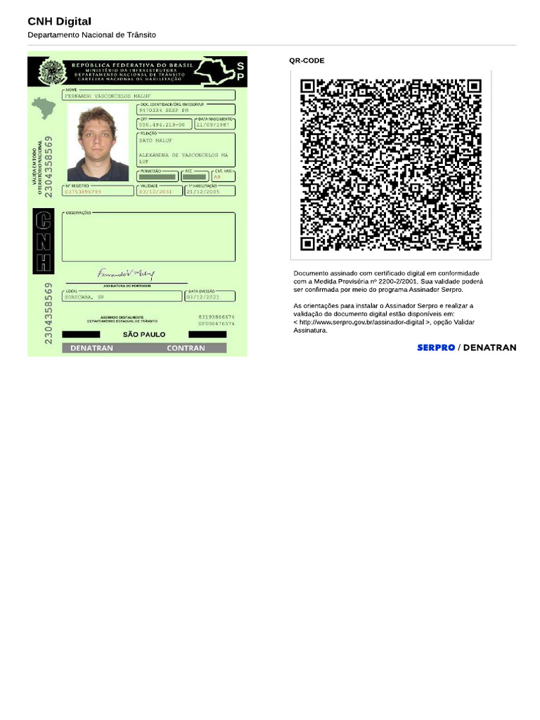 RG - CNH-FERNANDO | PDF