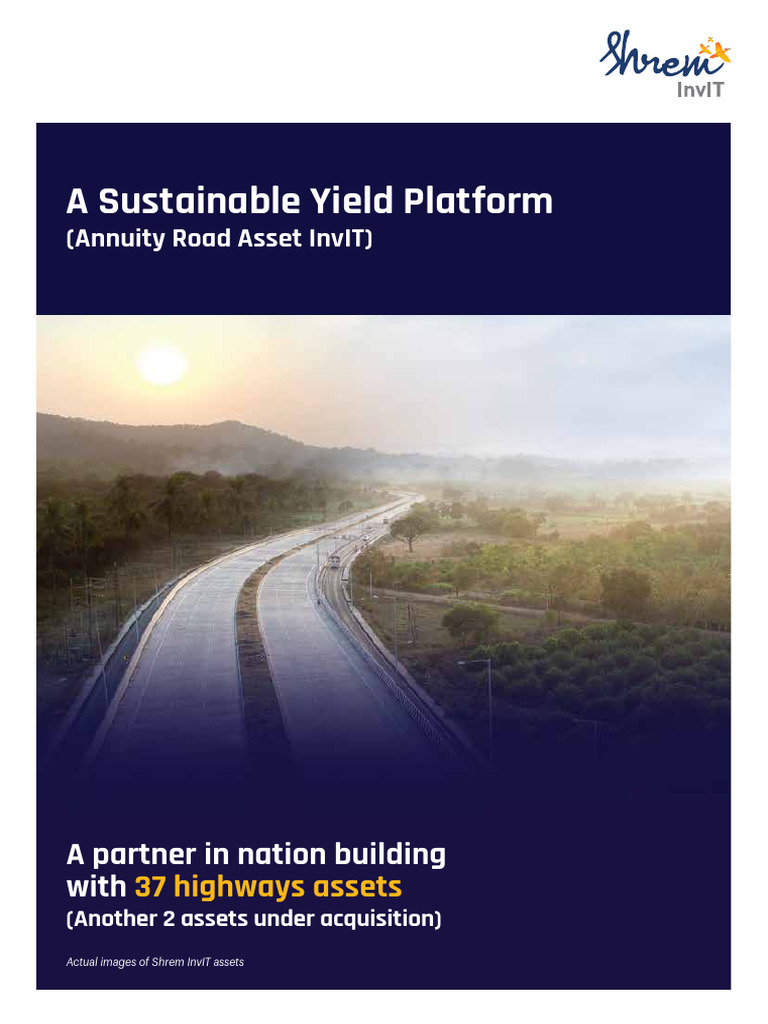 Shrem InvIT: 37 Highway Assets Overview | PDF | Investment Management ...