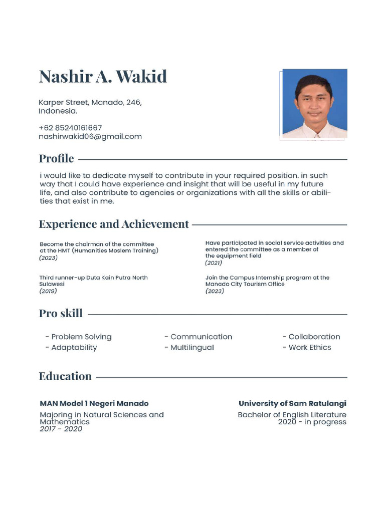 Nasir Resume | PDF