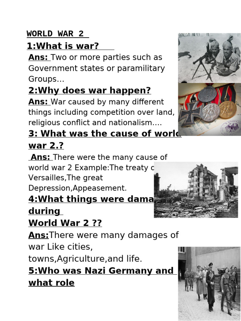 World War 2 | PDF