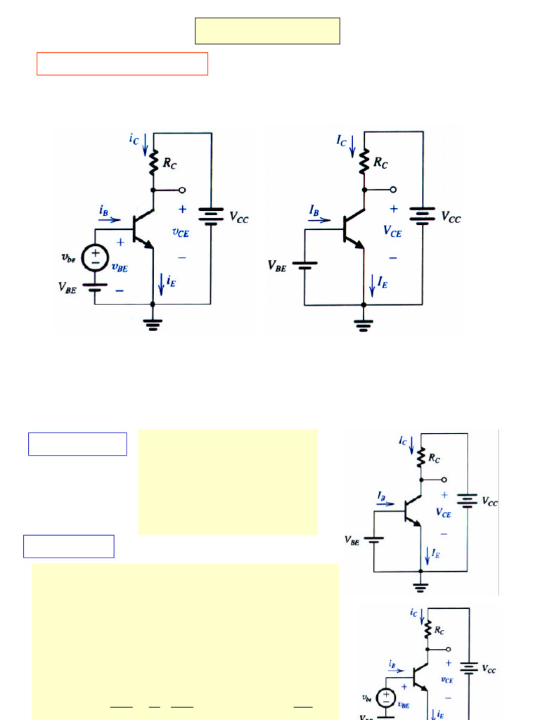 BJT Small-Signal Model Analysis | PDF | Bipolar Junction Transistor ...