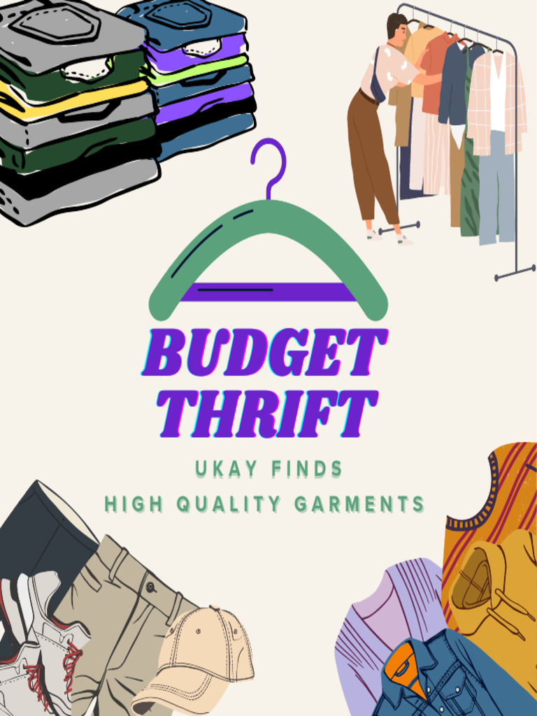 Thrift Shop Ukay Logo in Purple Green Beige Bold Style - 20250104 - 220604 - 0000 | PDF