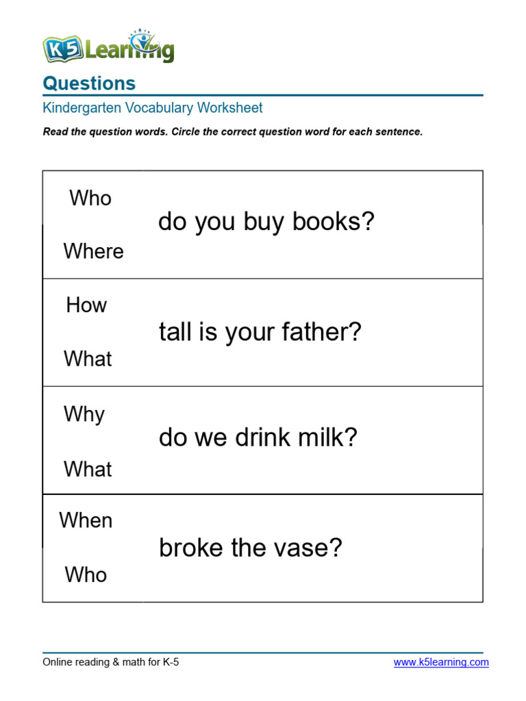 question-sentences-3 | PDF