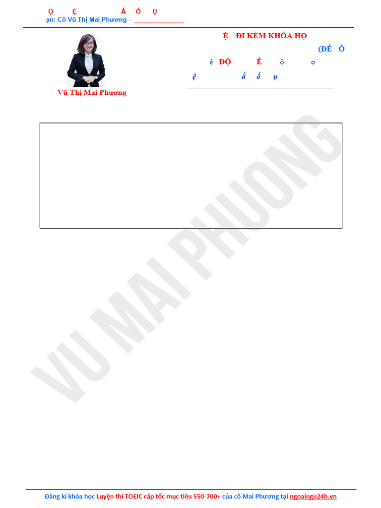 TOEIC Intensive Course 550-700+ | PDF