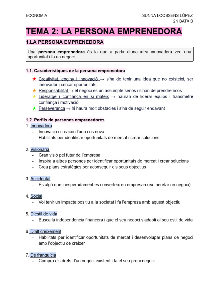 Economia apunts | PDF