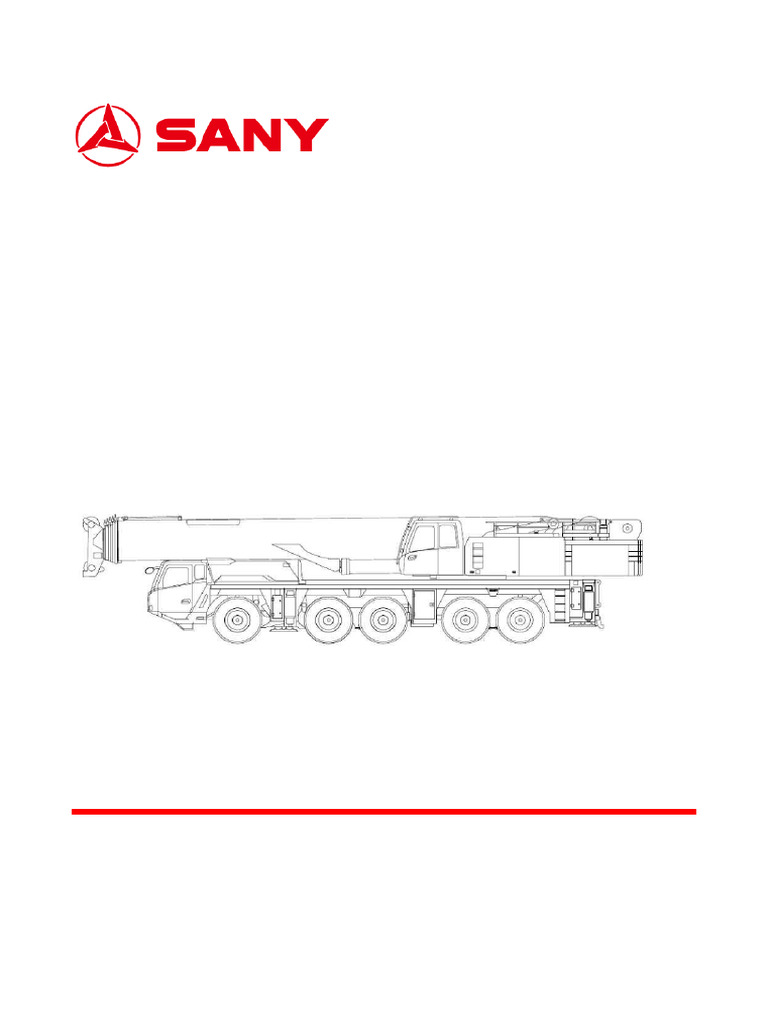 Manual de Mantenimiento SAC2500E Sany | PDF | Vehículos | Vehículos ...