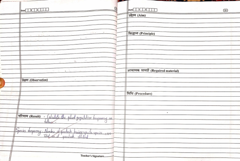 Biology Practical File - 1 | PDF