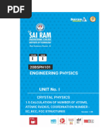 Atomic Packing Fraction | PDF | Crystal Structure | Crystallography