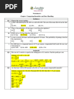 Class VIII Comparing Quantities Worksheet | PDF | Interest | Compound Interest