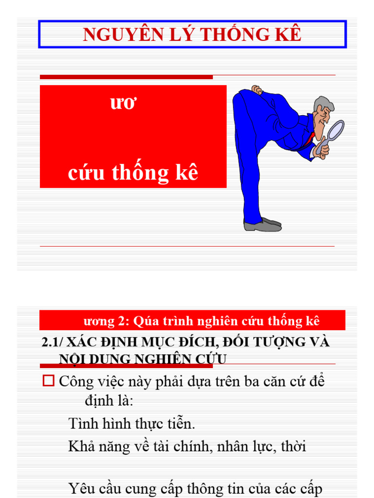 NLTK c2 Qua Trinh Nghien Cuu Thong Ke 3496 | PDF