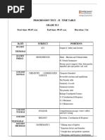 June Exam Invigilation - Timetable - G.E.T 2025 | PDF