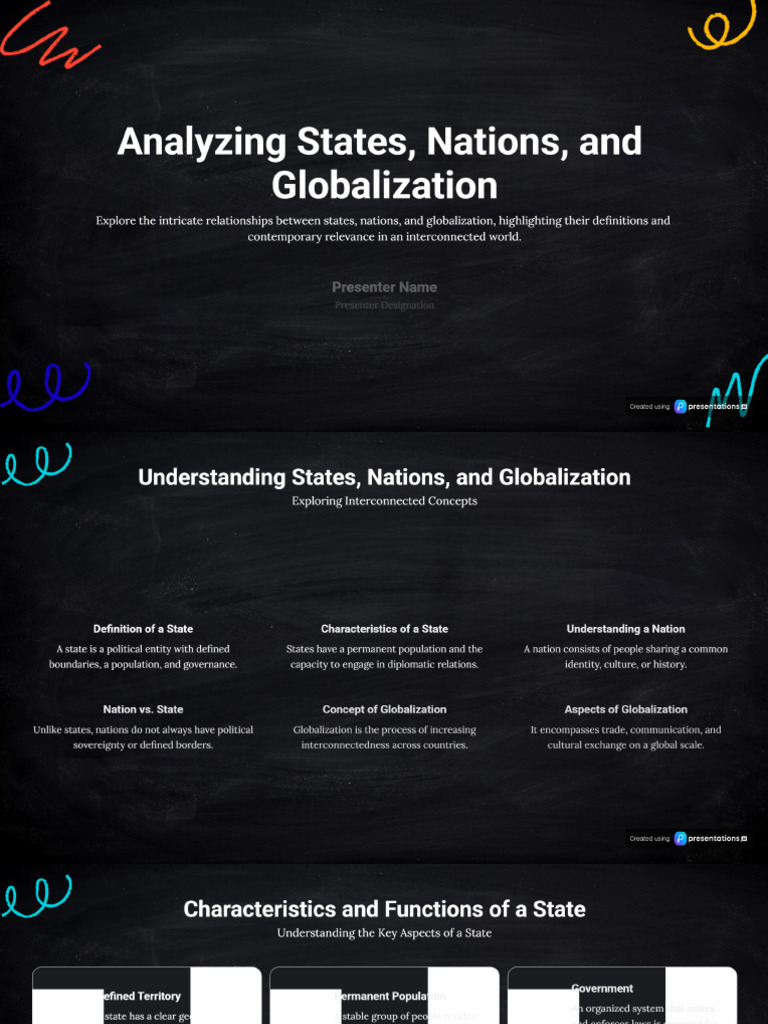 PPG Module 4 States Nation Globalization Analysis | PDF