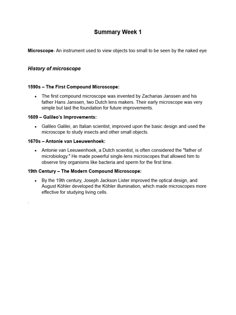 Summary-Week-1-8 | PDF | Meiosis | Fertilisation