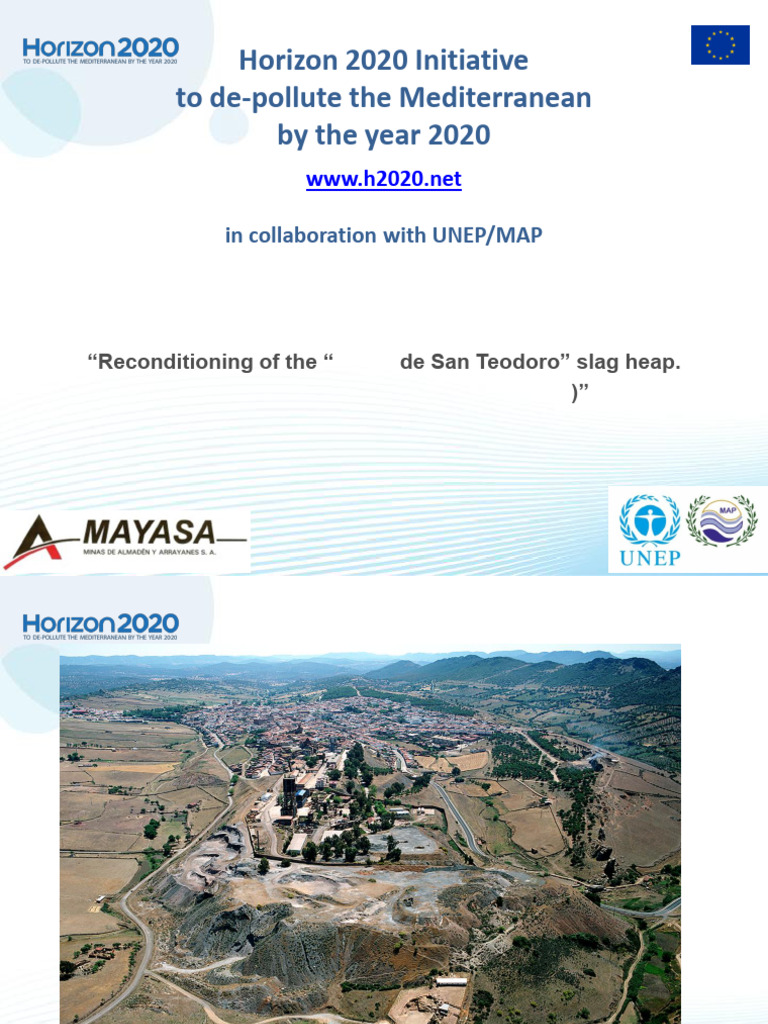 Mercury Management at Almadén Dump | PDF | Groundwater | Mercury (Element)