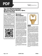 01 - Tyco Data Sheet, Type MV Directional Spray Nozzles, Open Medium ...