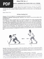 Hand-Eye Coordination Test Guide | PDF