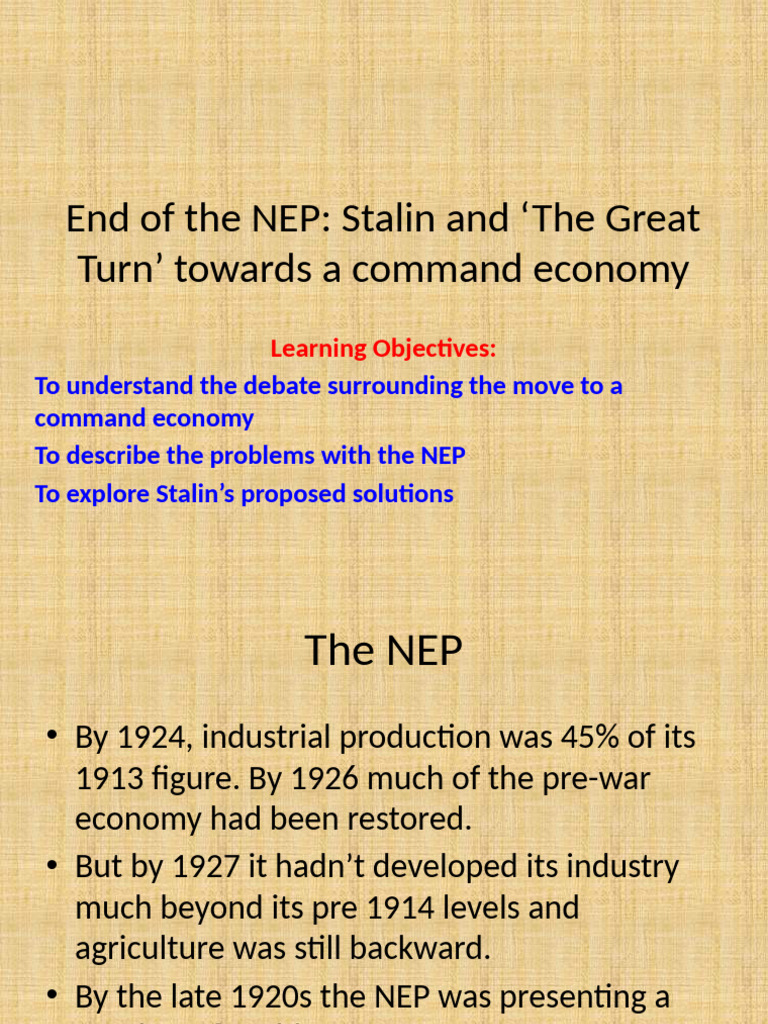 16b Theme 2 Stalin's Command Economy and 5 Year Plans | PDF | Joseph ...