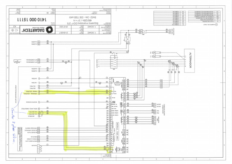 Esquema Estándar 7320 MKII Con Volvo EMS2 Conexiones Motor | PDF