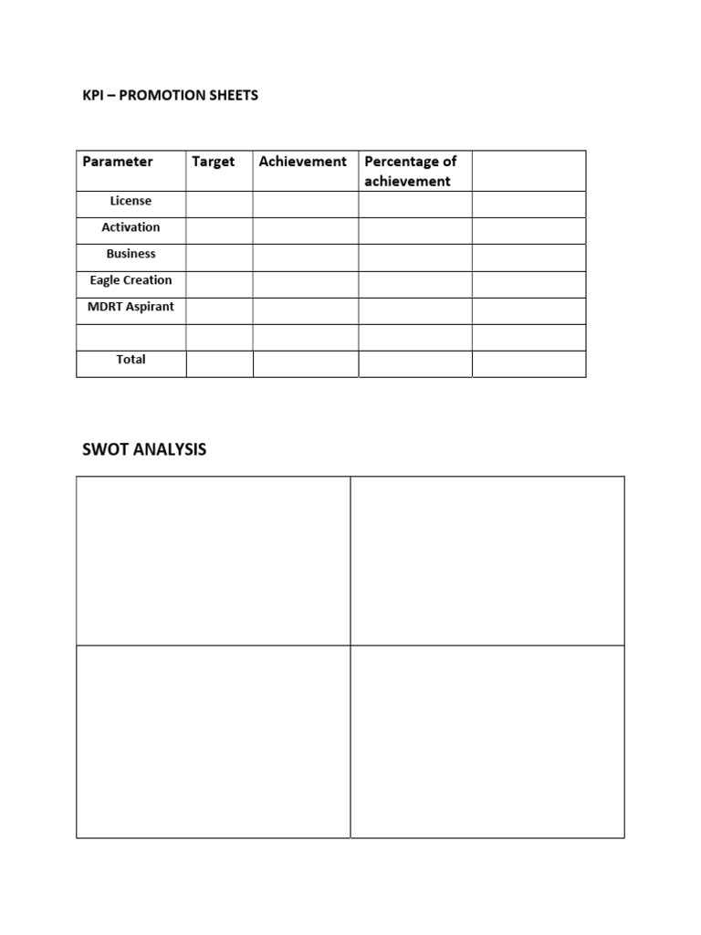 My Plan | PDF