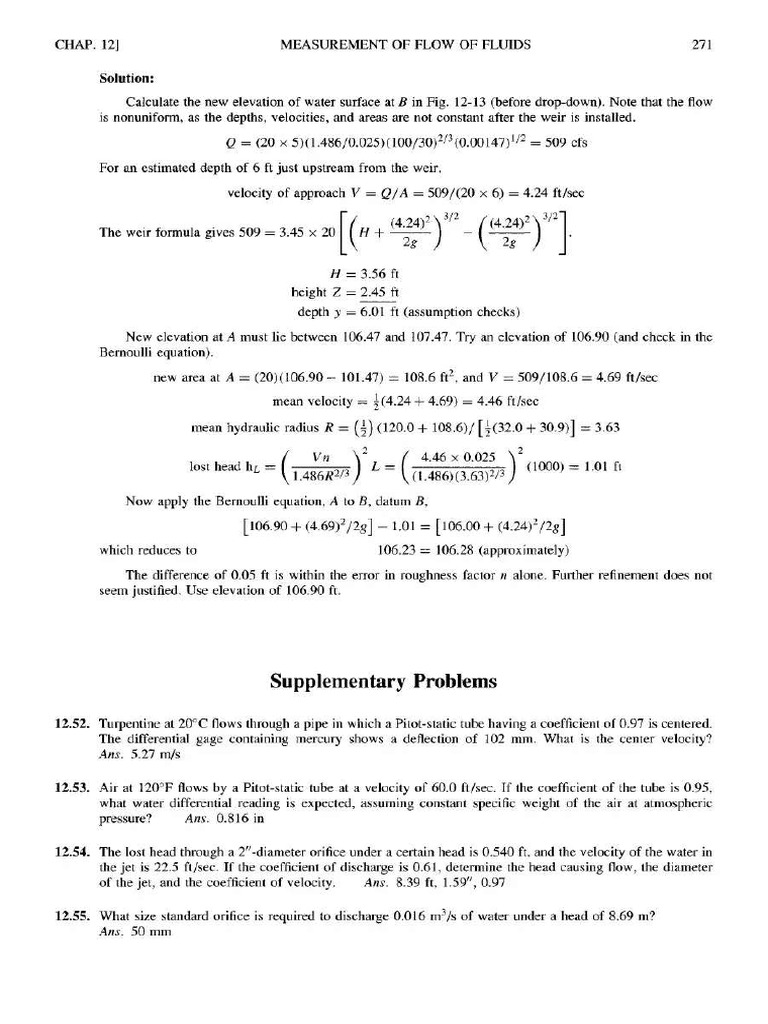 Chapter 6 Supplementary Problems Schaums | PDF
