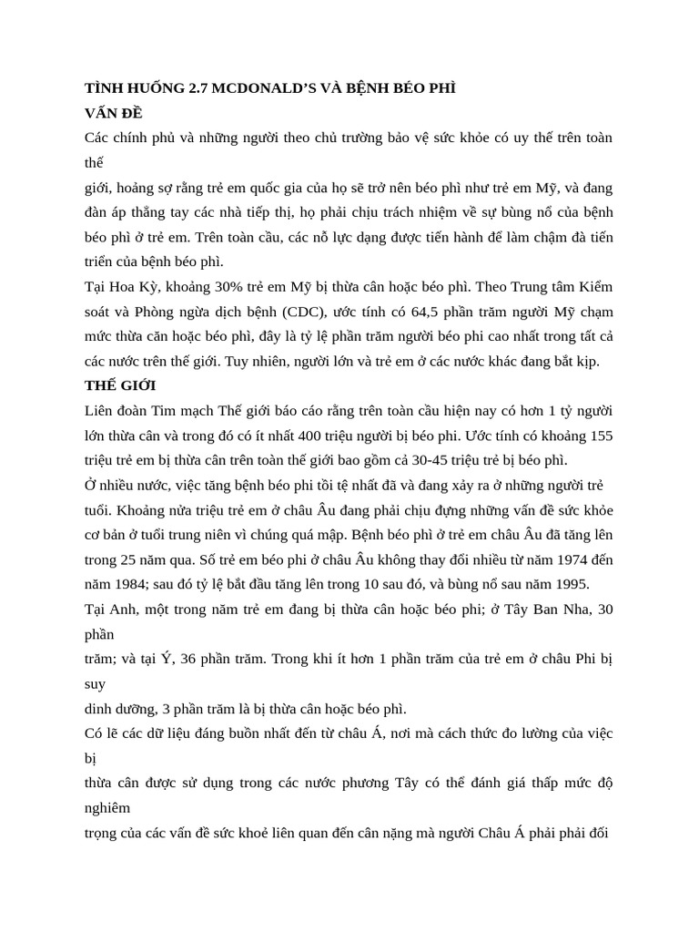 TÌNH HUỐNG marqt | PDF