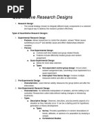 Quali vs. Quanti Types of Quanti Design | PDF | Quantitative Research ...