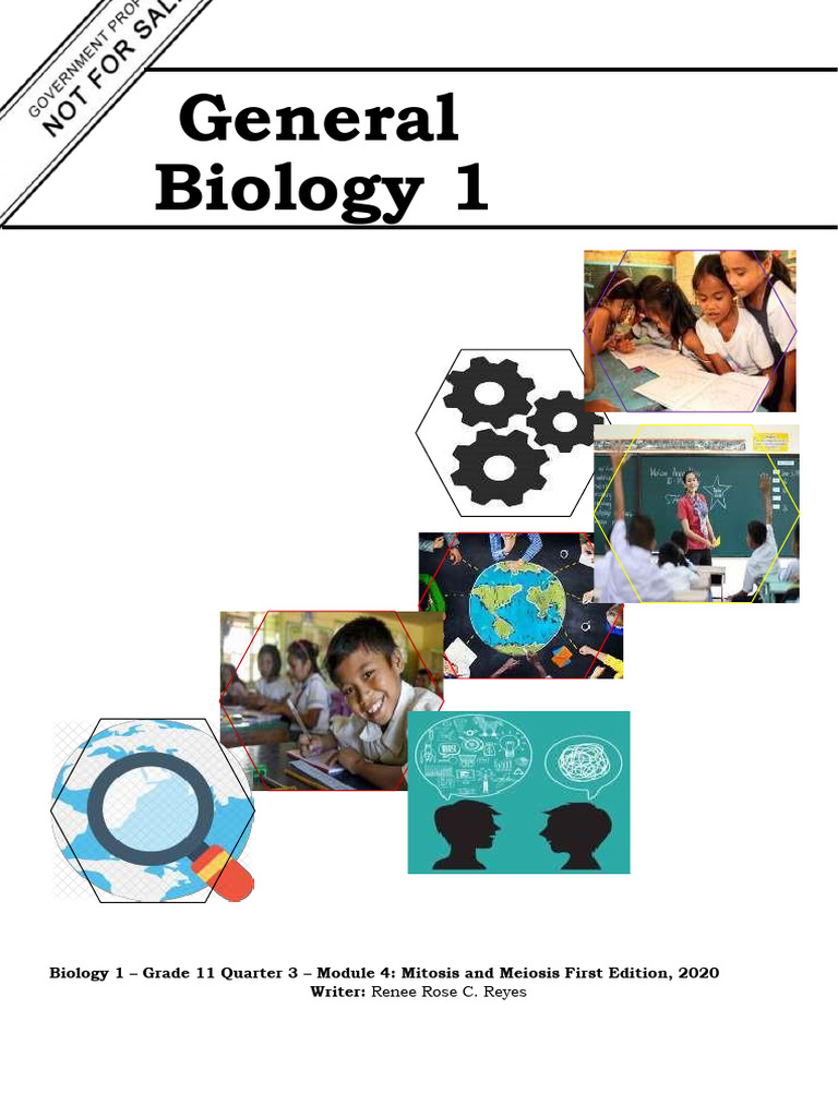 Bio 1. Module 4. Printing2 | PDF | Meiosis | Mitosis