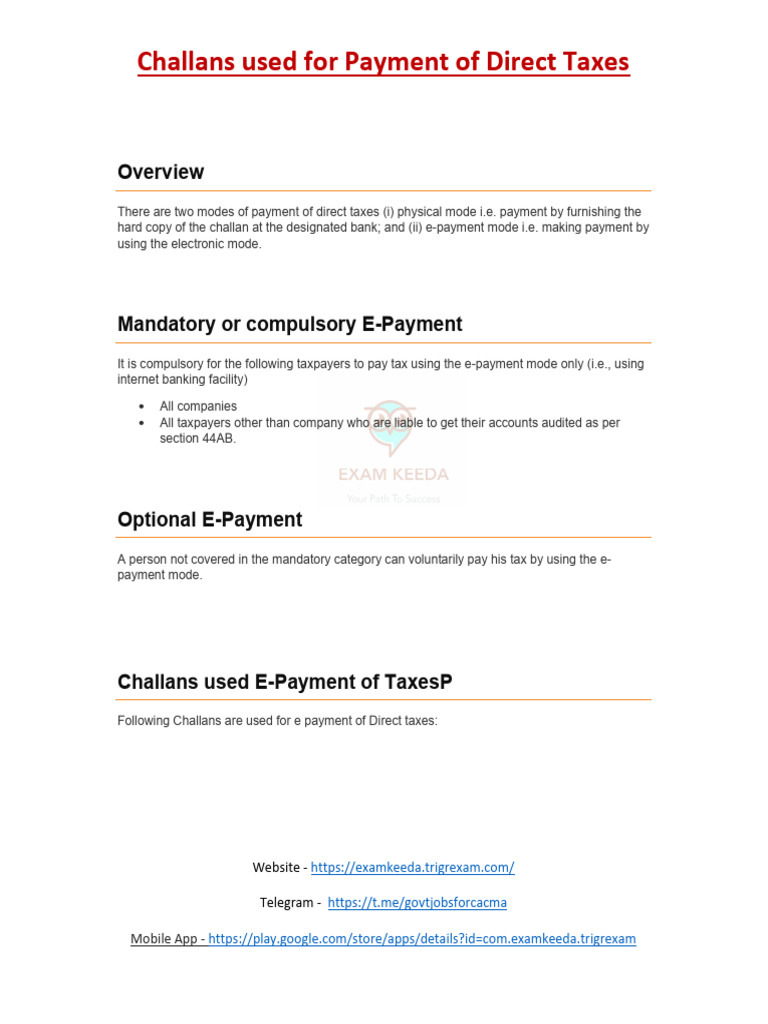 624db4a39baf8income-tax-challans | PDF | Taxes | Payments