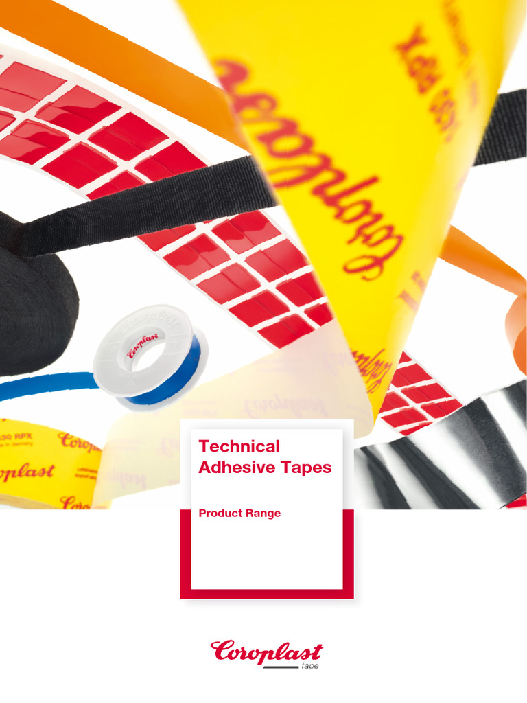 Coroplast Adhesive Tapes Overview | PDF | Adhesive | Wire