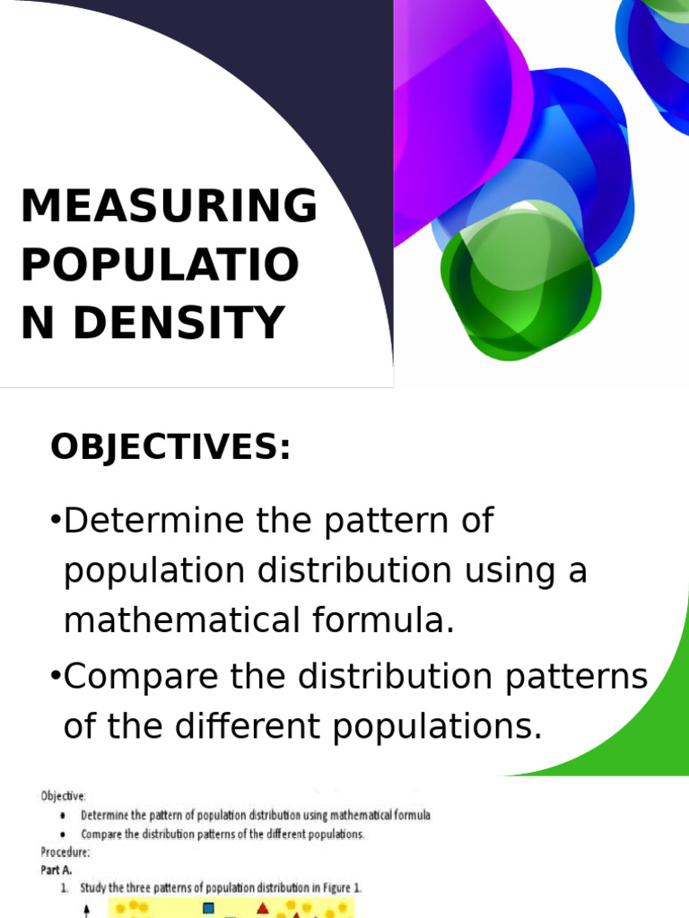 Measuring Population Density | PDF | Habitat Destruction | Deforestation