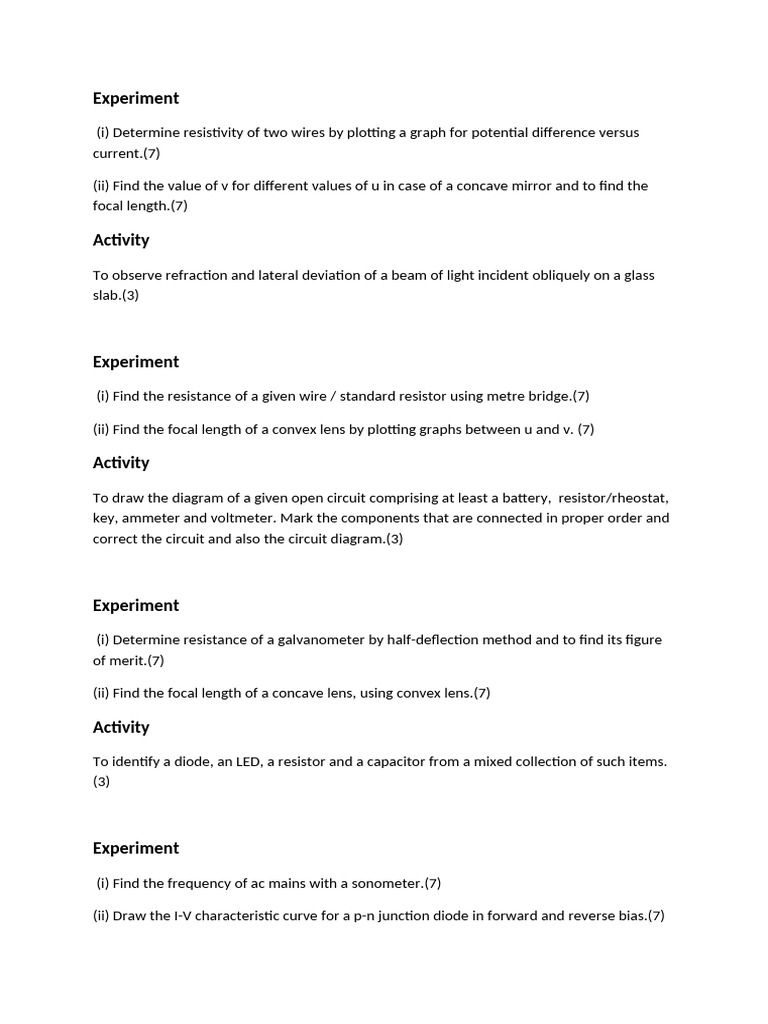 Physics Qp | PDF | Electrical Resistance And Conductance | P–N Junction