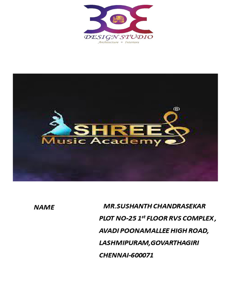 Shree Music Academy | PDF | Plywood | Cabinetry