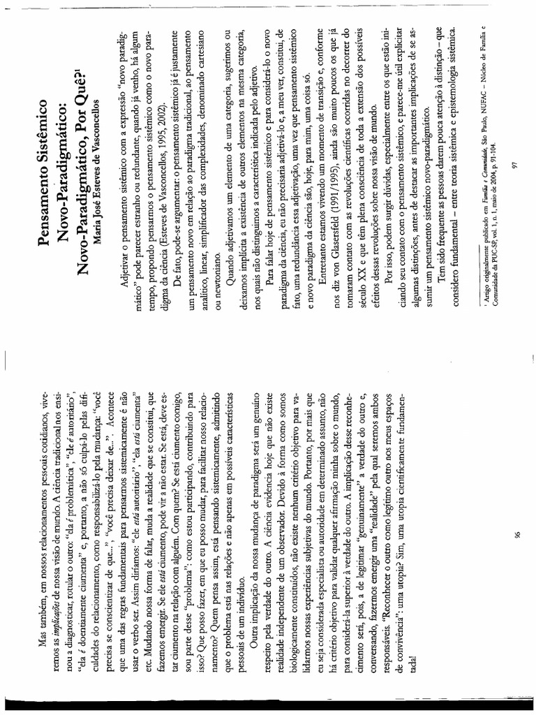 9.2 Pensamento Sistêmico - Texto Base 2 | PDF