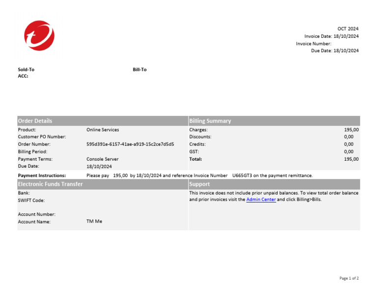 tm | PDF | Invoice | Payments