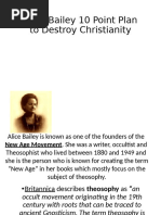 Alice A. Bailey 10 Point Strategy For New World Order3 | PDF