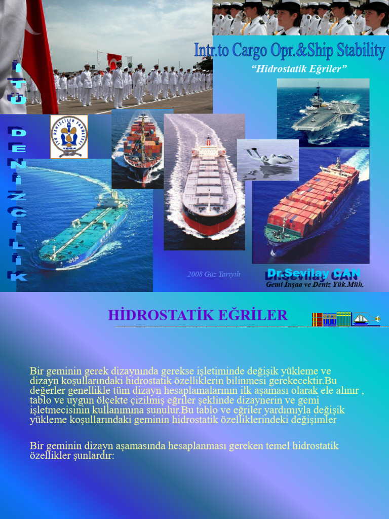 6H - HidroStatik Egriler 2016 | PDF