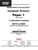 Computer Science A Level Syllabus | PDF | Computer Network | Read Only Memory