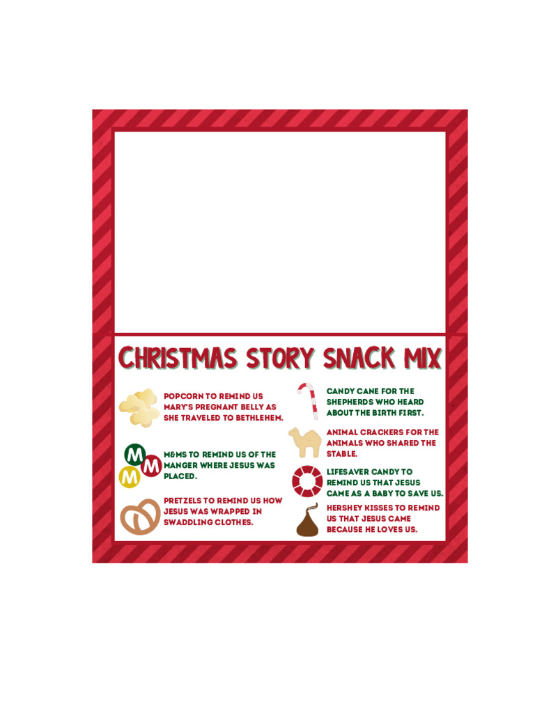 Christmas Story Snack Mix Recipe | PDF