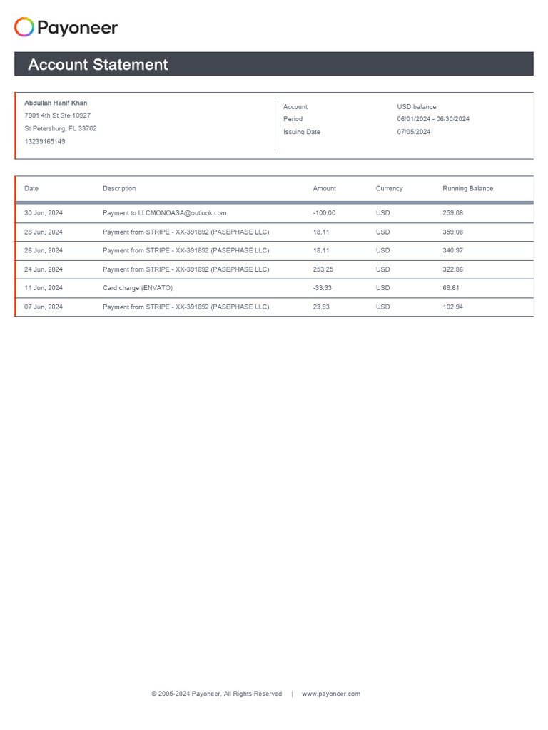Abdullah's June 2024 Statement | PDF