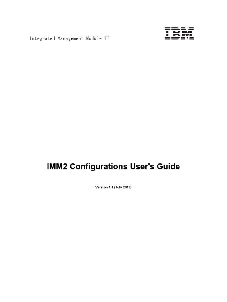Imm2 Configurations Usersguide 2013 7 | PDF | Public Key Certificate | I Pv6