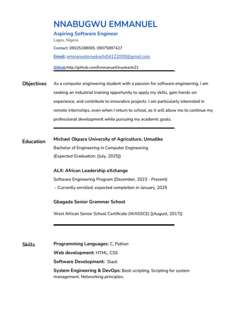 My CV | PDF | Computer Programming | Software