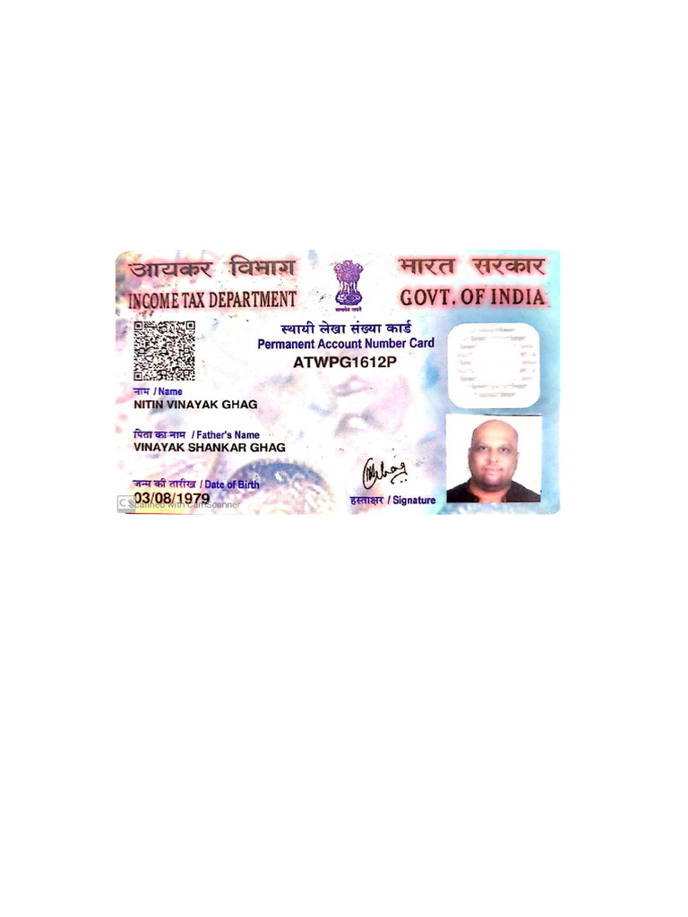 Dr. nitin pan card (1) | PDF