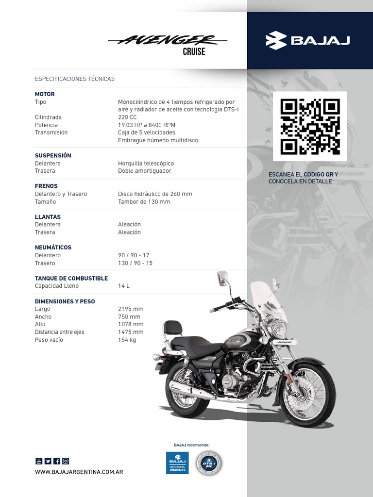 BAJAJ AvengerCruise | PDF
