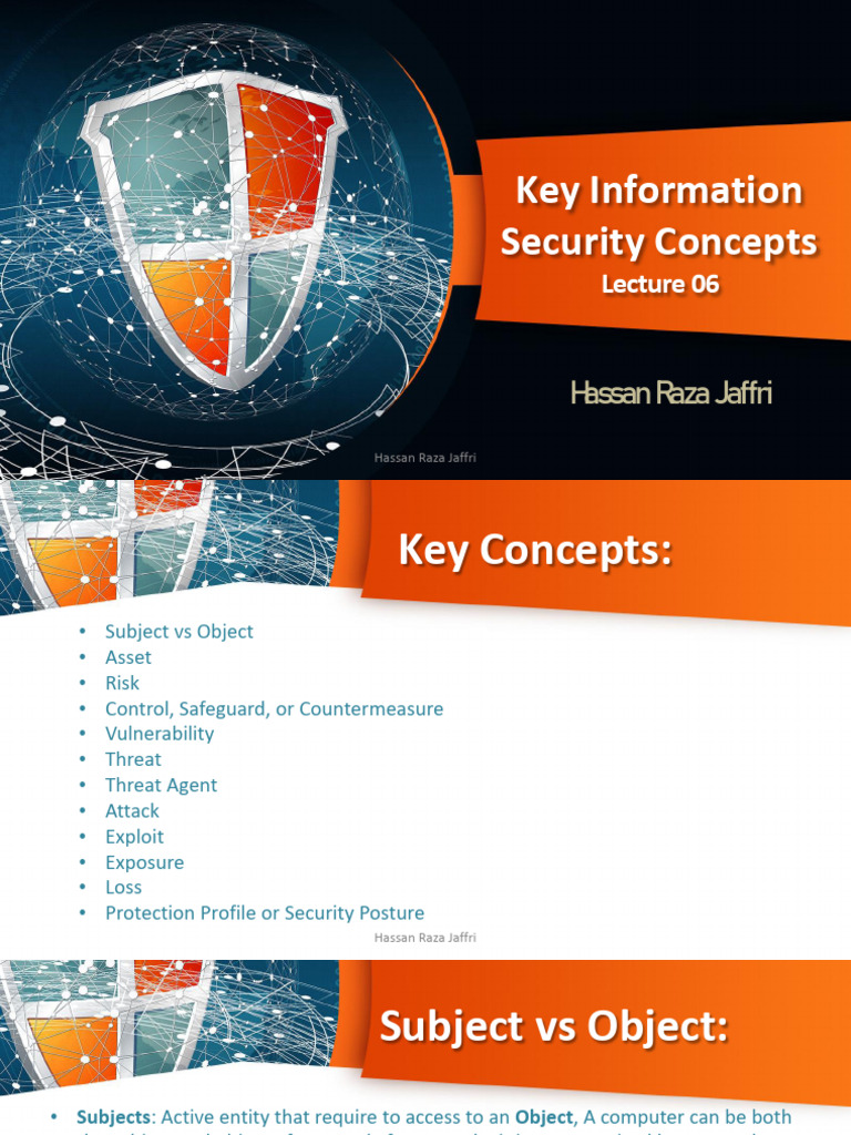 Information Security Lecture6 | PDF | Vulnerability (Computing) | Security