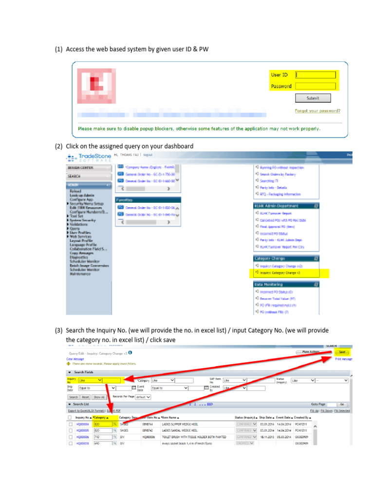 Data Entry Guide for System Users | PDF