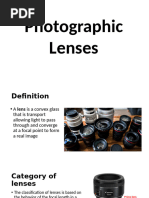 Lens Basics | PDF | Camera Lens | Camera